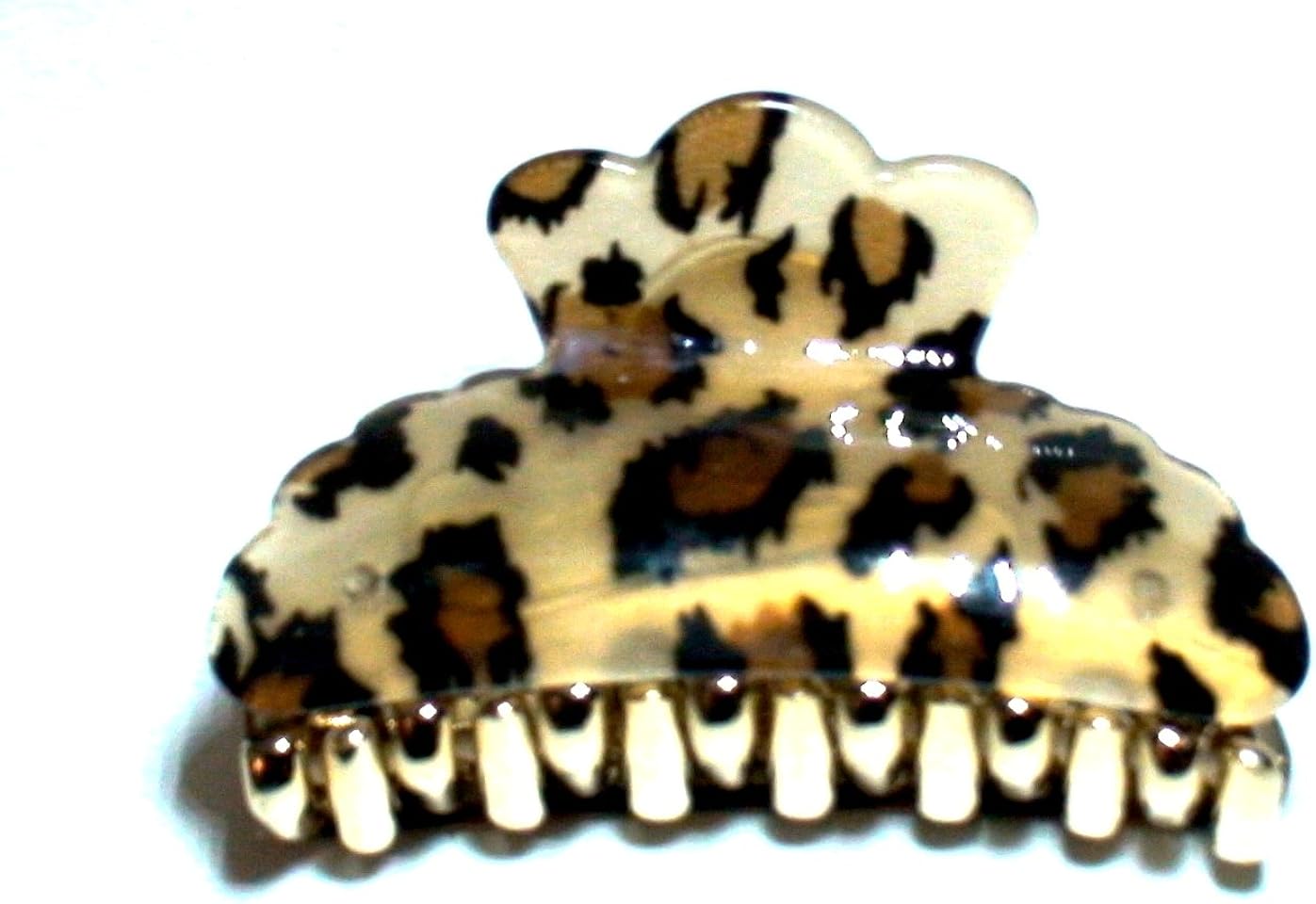 Amazon.com: NEW Leopard Animal Print Hair Claw Clip Accessory Jewelry ...