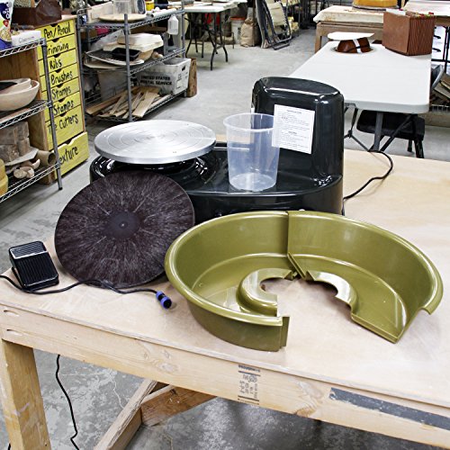 Купить U.S. Art Supply Table Top Pottery Wheel with LCD Wheel Speed ...