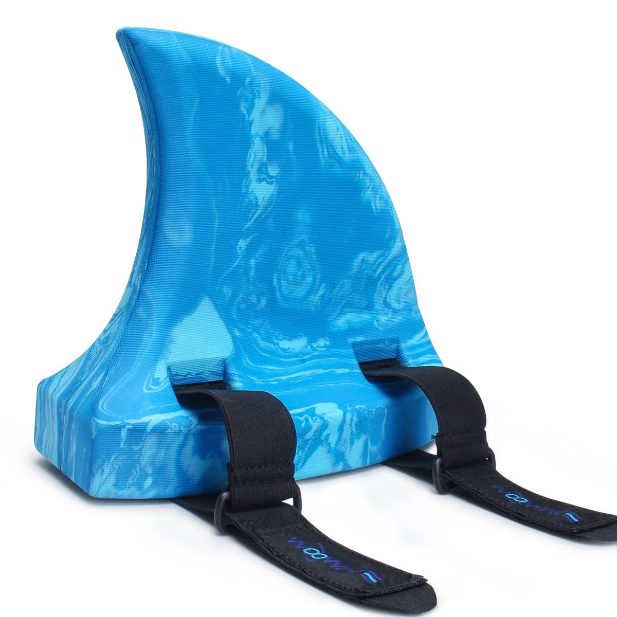 Swimming Shark Fins, EVA Back Float Safety Swimming Trainer with ...