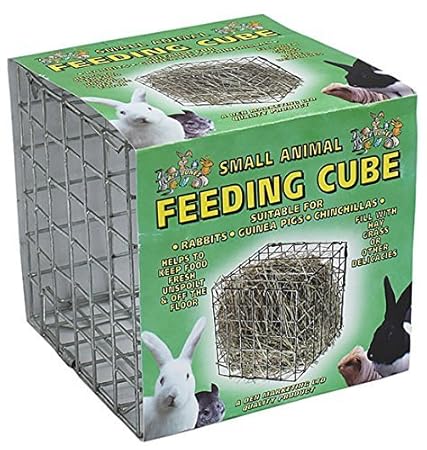 Large Animal Suspended Feeding Cube, Suitable for all Rodents: Amazon ...