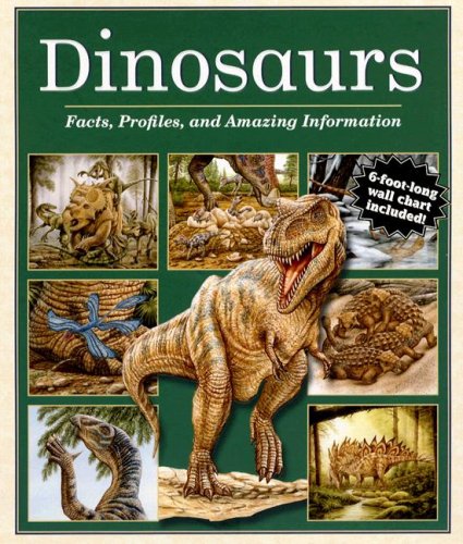 Portfolio Book and Wall Chart Dinos | Amazon.com.br