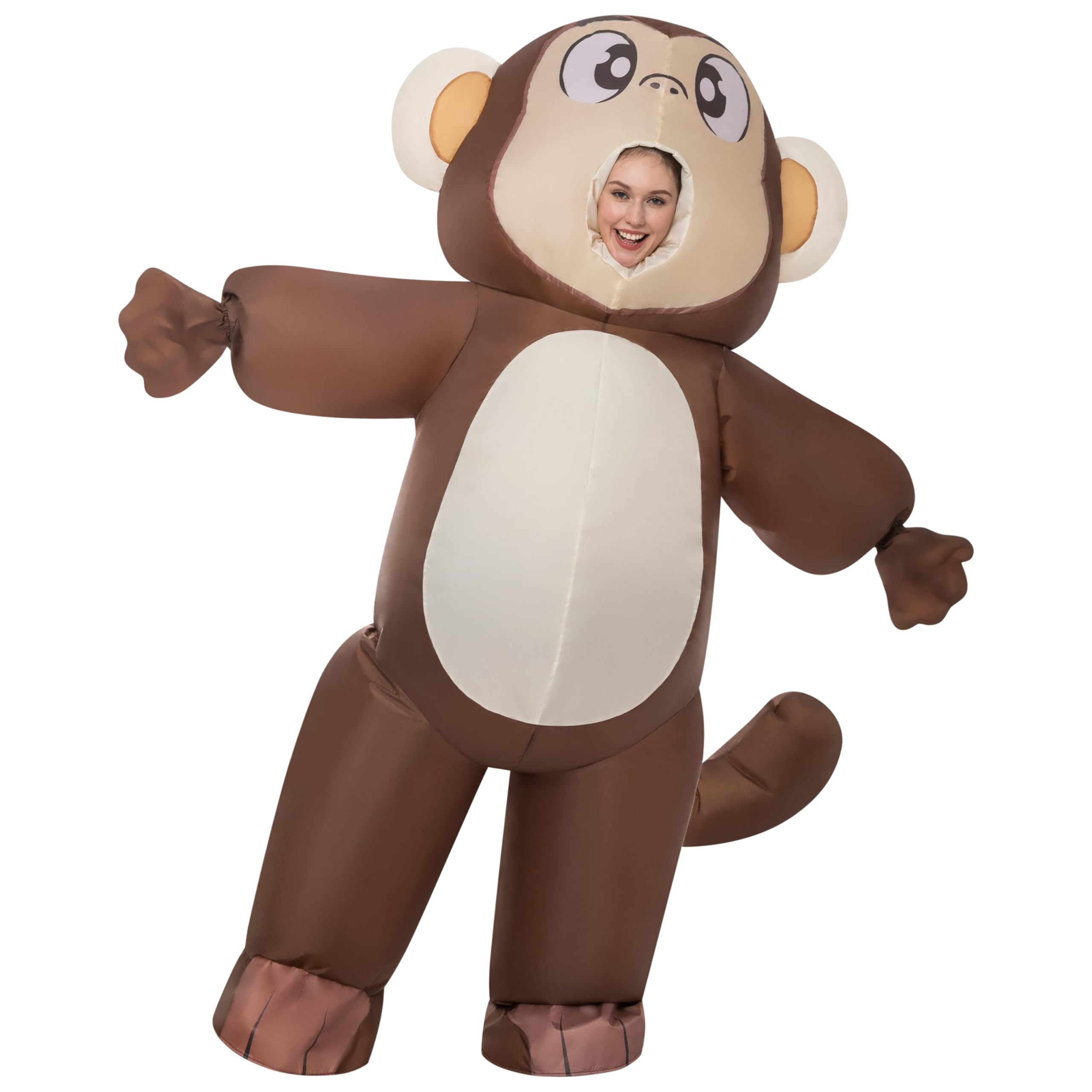 Spooktacular Creations Inflatable Costume for Adult Funny Monkey ...