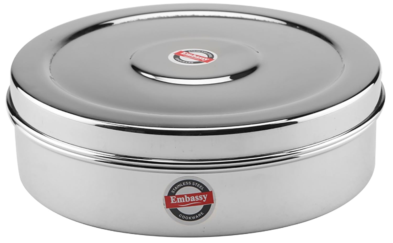 Buy Embassy Stainless Steel Deep Chapati Box/Multipurpose Container ...