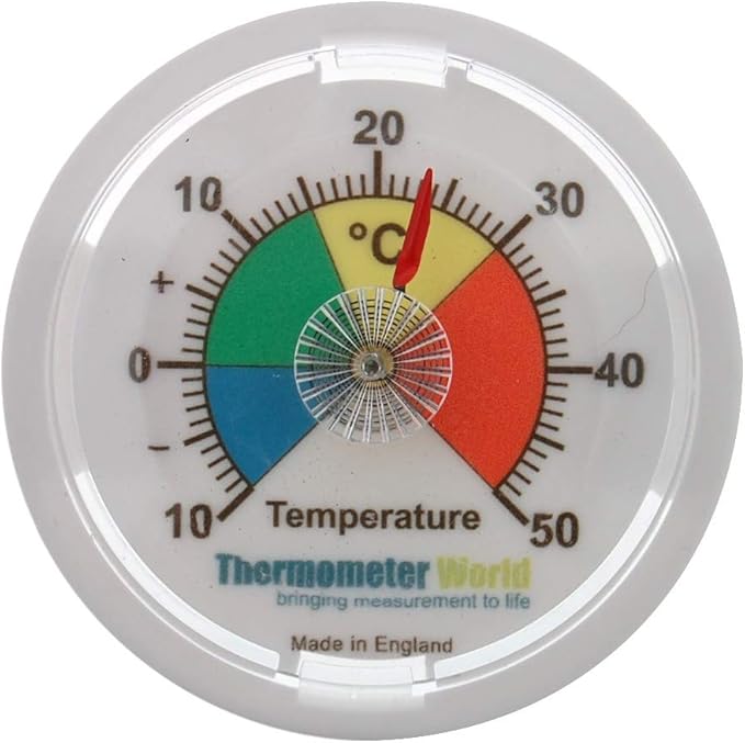 Room Thermometer 65mm Dial Monitor Room Temperature with This Compact ...