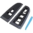 Amazon.com: Front Driver&Passenger Side Window Switch Trim Bezel Set ...