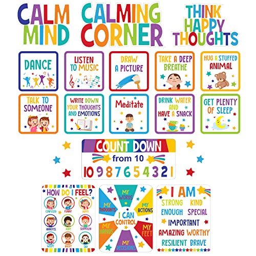 Pajean Calm Down Corner Bulletin Board Set for Classroom Decoration ...