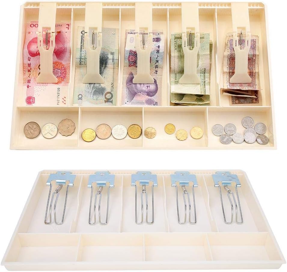 classic fashion : Insert Currency Storage Box, ABS Material Cash Tray ...