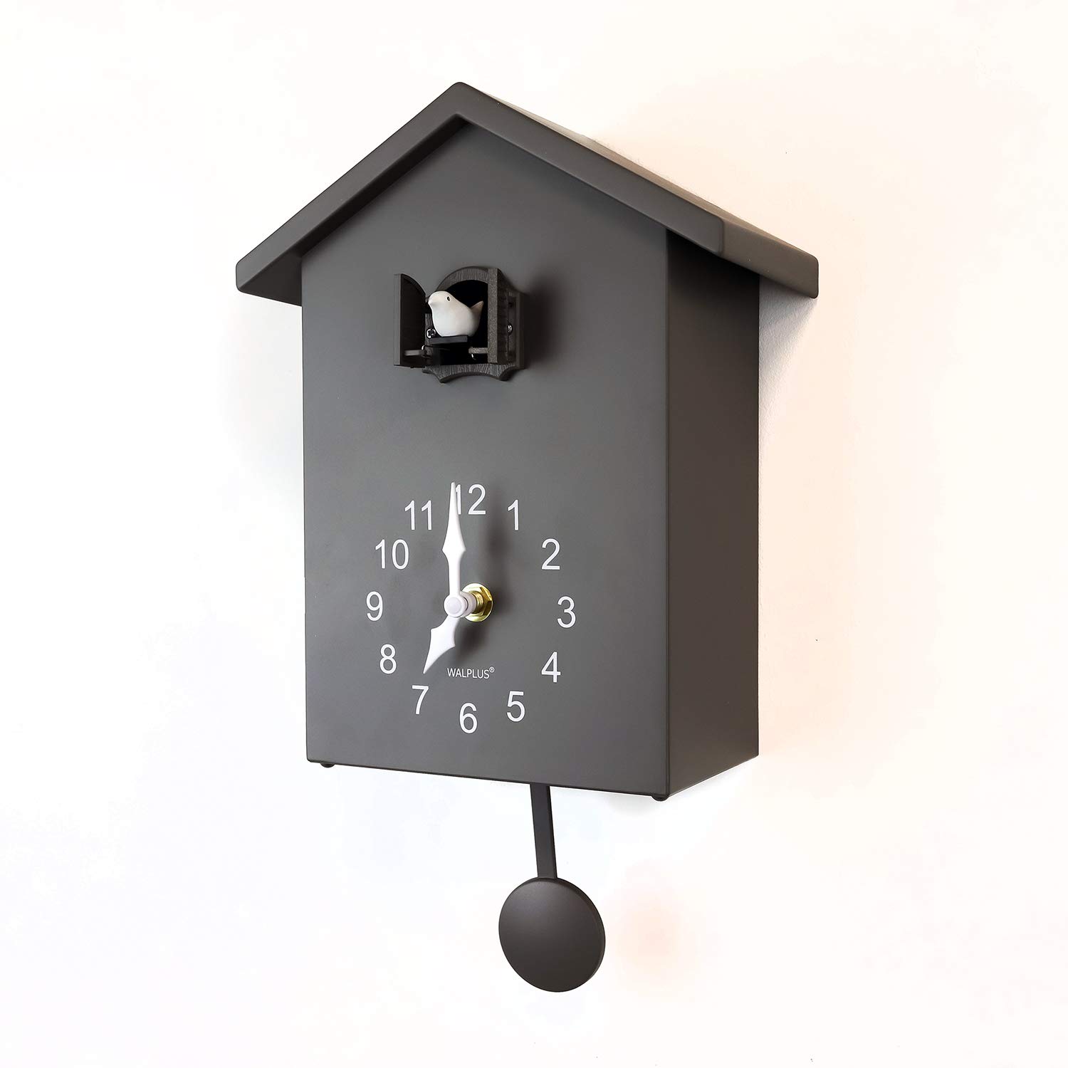 Mua Minimalist Cuckoo Clock Grey Pendulum Quartz Bird Clock Pendulum ...