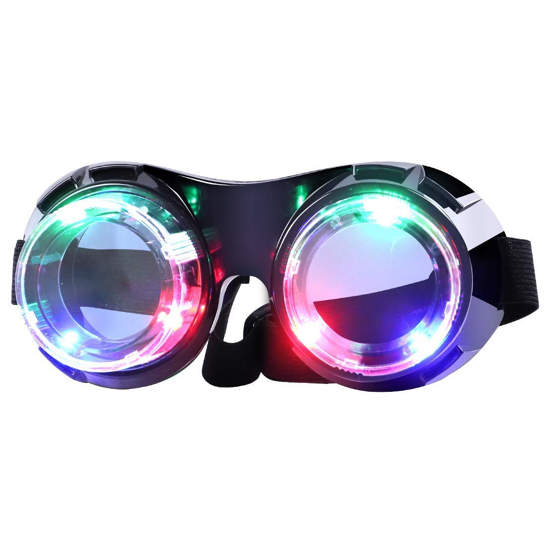 LED Glasses, DAXIN DX Light up Party Favors Glasses Safety Goggles ...