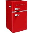 Amazon.com: Frigidaire Retro Compact Fridge Freezer Combo, 3.1 cu. ft ...