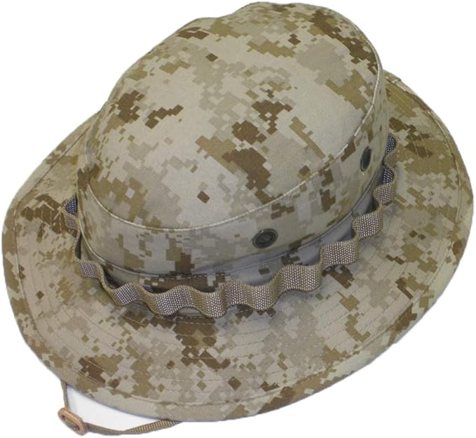 Amazon.com: Government USMC Marine Camouflage Boonie Hat NO EMBLEM ...