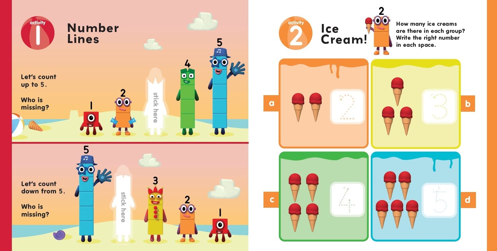 Mua Numberblocks Summer Fun: A Sticker Activity Book (Numberblock ...