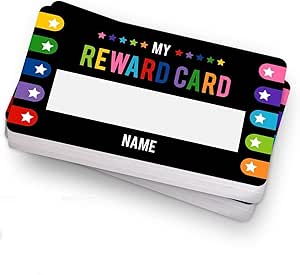 Amazon.com : Classroom Reward Card / 100 Behavior Reward Cards for ...