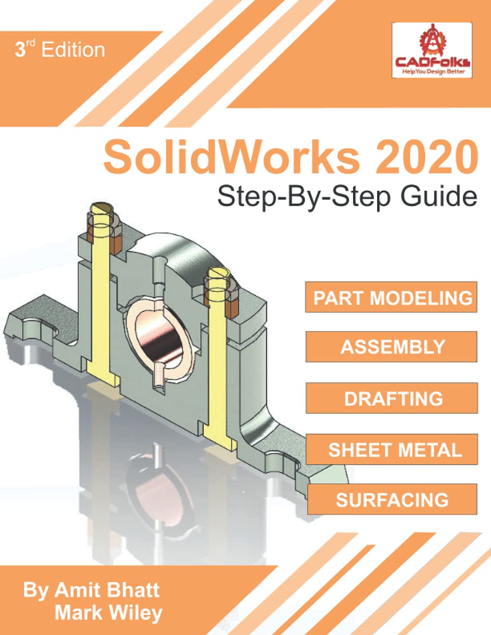 Mua SolidWorks 2020 - Step-By-Step Guide: Part, Assembly, Drawings, Sheet Metal, & Surfacing ...