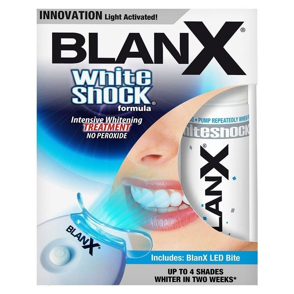 Amazon.com: Blanx 50ml White Shock Toothpaste Plus LED Accelerator by ...