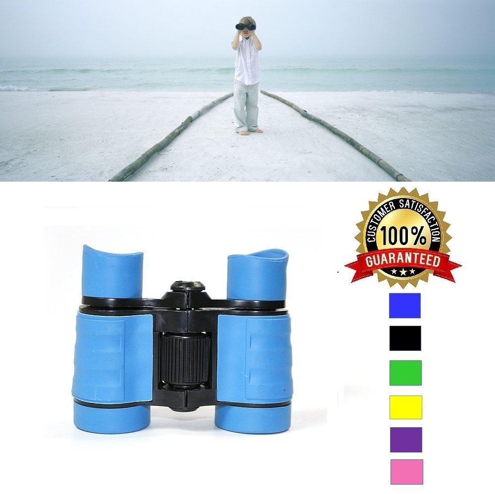 Amazon.com: Rubber 4x30mm Toy Binoculars for Kids - Bird Watching ...