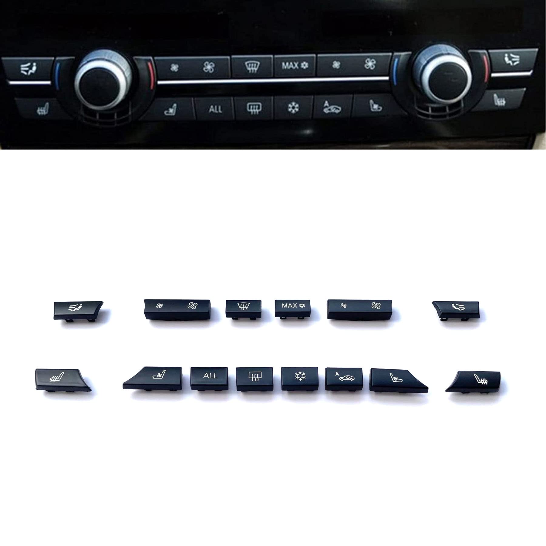WODOFO GDR 14 Key Air Conditioning A/C Vent Button AC Heater Climate ...