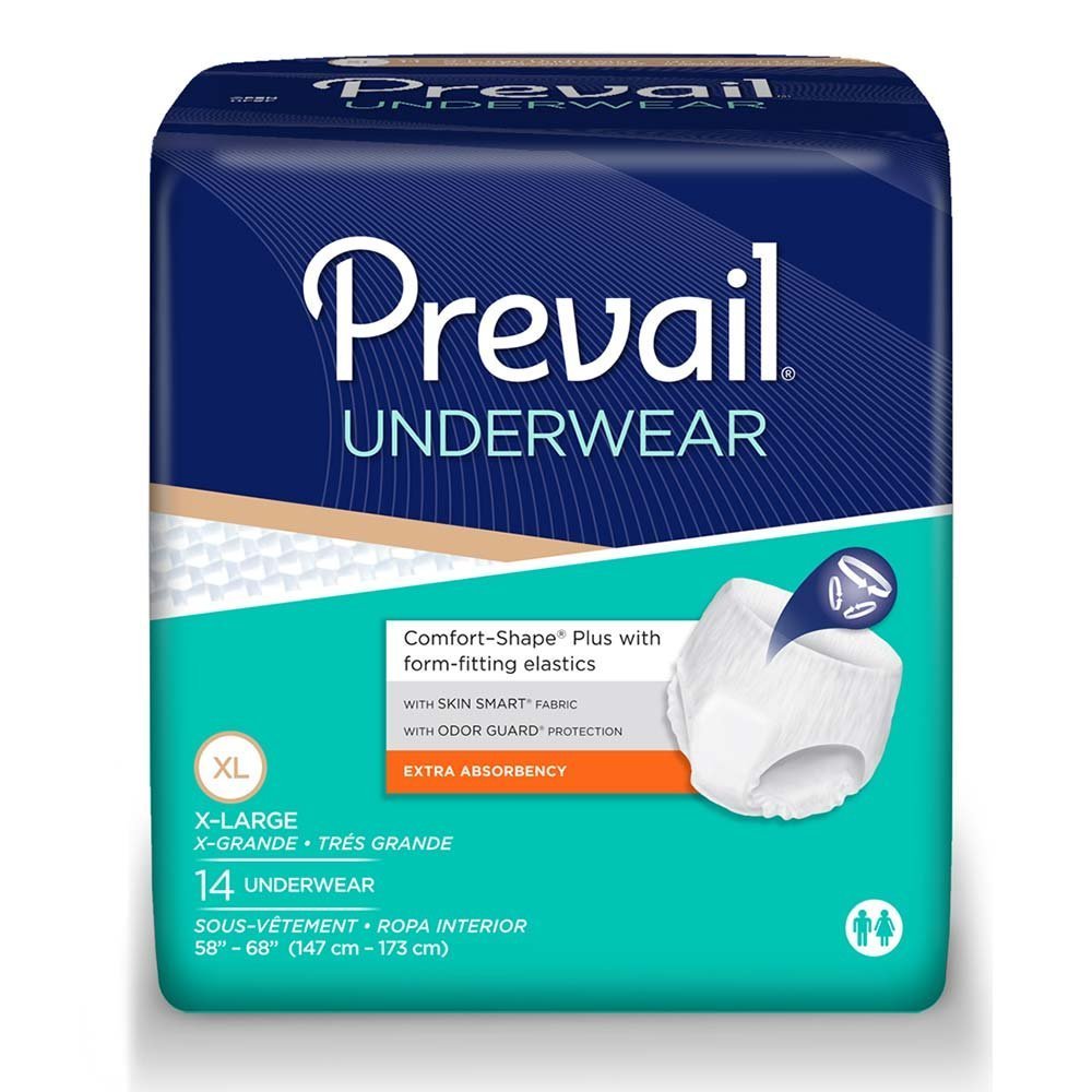 Prevail Extra Absorbency Incontinence Underwear Extra Large, 14-Count ...