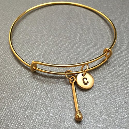 Amazon.com: Matchstick bangle, matchstick charm bracelet, expandable ...