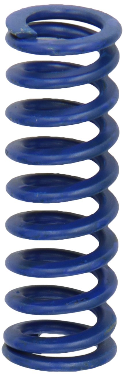 Die Spring, Medium Duty, Closed & Ground Ends, Blue, 0.625" Hole ...