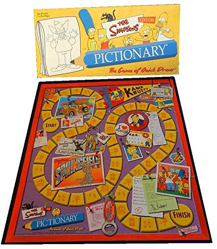 Action Figures Pictionary The Simpsons edition USAopoly Action