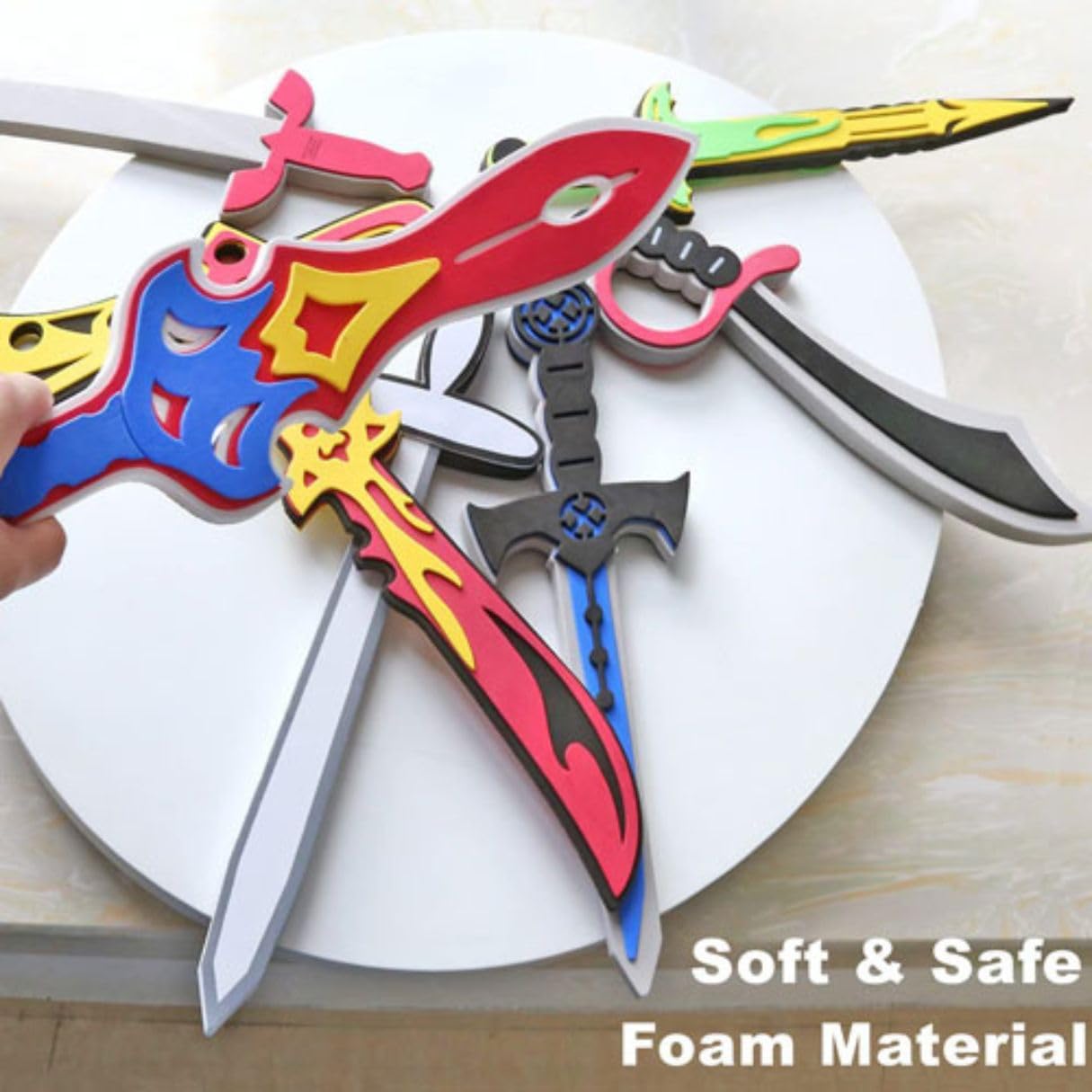 Mua Liberty Imports 8 Pack Foam Swords Weapons Toy Set for Kids Cosplay ...