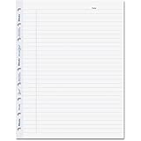 Amazon.com : Blueline MiracleBind Notebook Refill Sheets Ruled 11x9.06 ...