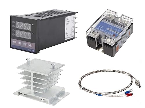 YXQ REX-C100 Temperature Thermostat Controllers Digital Intelligent PID ...