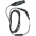 Amazon.com: Training Y Splitter Adapter Cable to QD Headset Work for ...