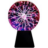 Lebbeen Glass Plasma Ball Sphere Lightning Light Lamp Party Magical ...