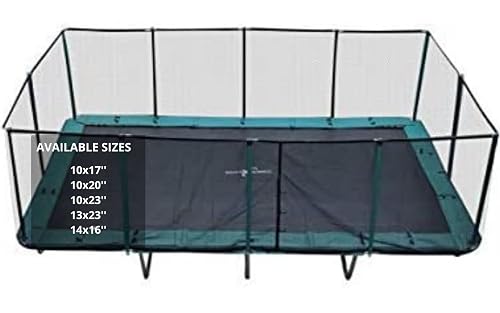 Galactic Xtreme Commercial Grade Rectangle Trampoline - 14x16 ...