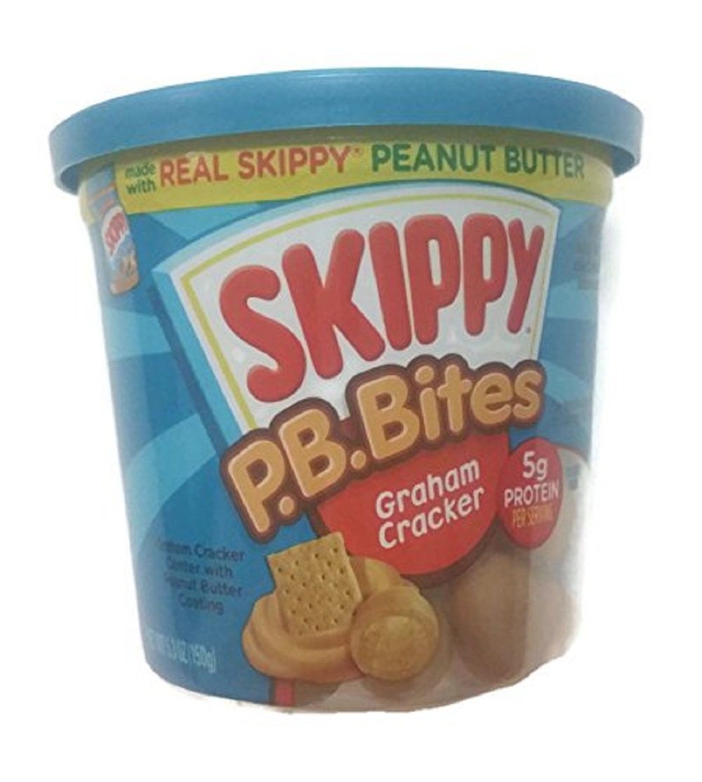 Amazon.com : Skippy Regular Creamy Peanut Butter Pretzel, 5 Ounce ...