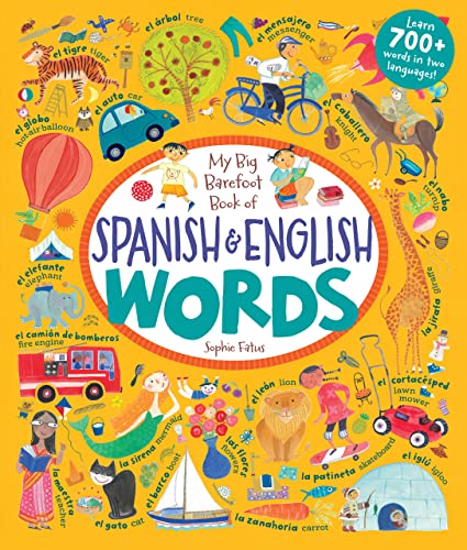 Amazon.com: My Big Barefoot Book of Spanish & English Words (Spanish ...