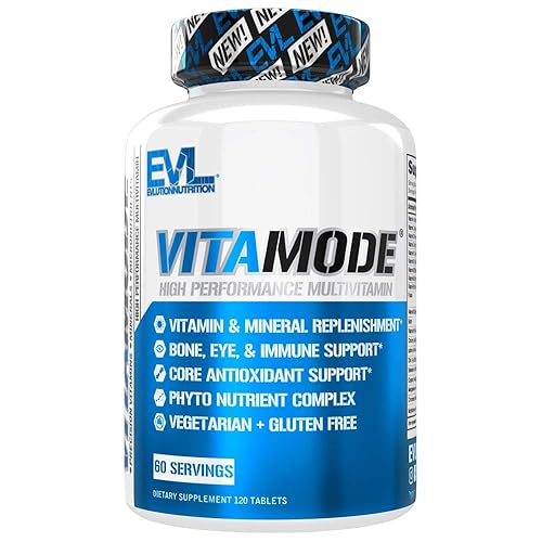 EVL Advanced Daily Multivitamin - Men's Multivitamin with Essential ...