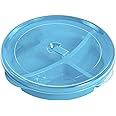 Amazon.com: Microwave Food Storage Tray Containers - 3 Section ...