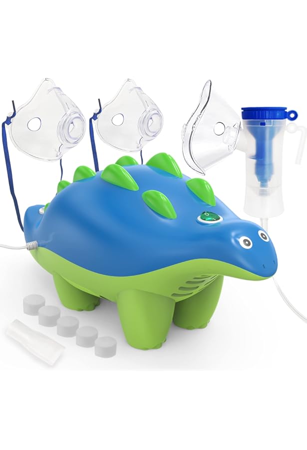 Dinosaur Pediatric Nebulizer System With Disposable Neb Kit, 41% OFF