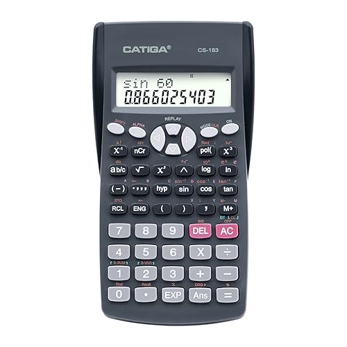 Scientific Calculator 2 Line - for Math (Algebra and Trigonometry ...