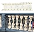 Amazon.com : EAIVENY 2PCS 19.68 Inches Precast Baluster Rail Concrete ...