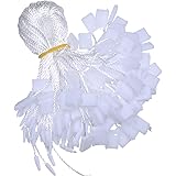 Amazon.com : Tupalizy White Cotton Gift Clothing Price Tag String ...
