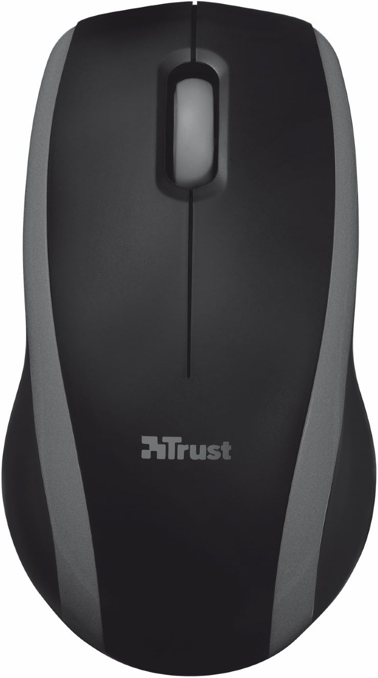 Trust Carve Wireless Mouse for PC, Tablet – Black – BigaMart