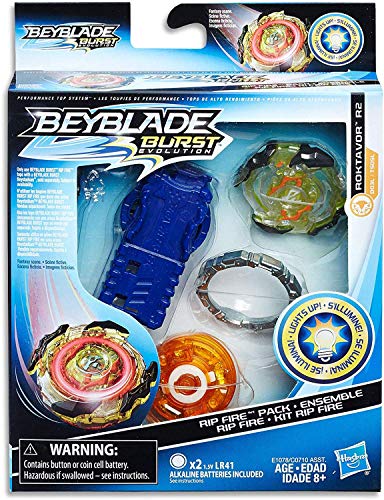 BEYBLADE Rip Fire Roktavor R2 Battling Top Toy | Pricepulse