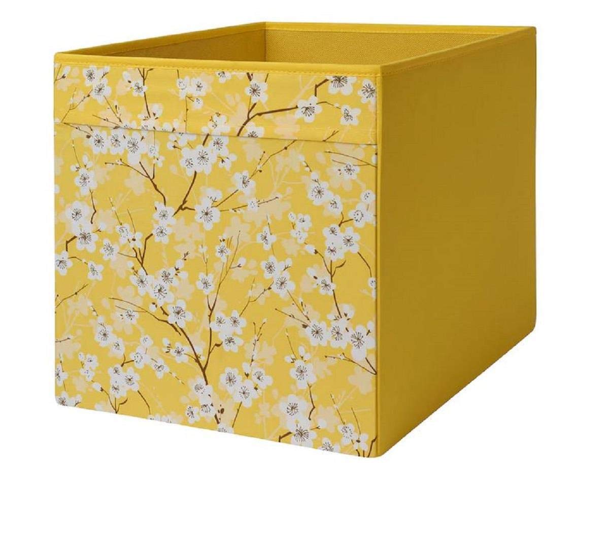 Drawer Organisers IKEA Drona Yellow Floral Patterned 33x38x33, Yellow Home