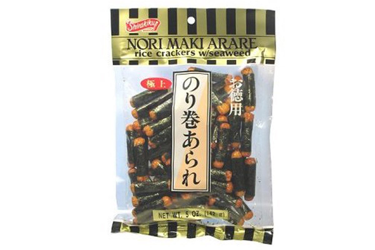 Nori Maki Arare (Rice Crackers with Seaweed) - 5oz (Pack of 3): Amazon ...