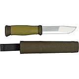 Amazon.com : Morakniv Outdoor 2000 Fixed Blade Knife with Sandvik ...
