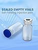 7ml Glass Vials - Self-Healing Injection Port, Sterile Empty Vials with ...