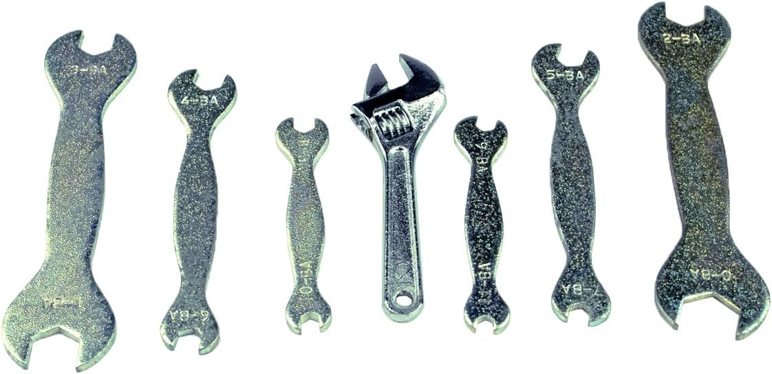 Proops BA Spanner Set 0 -11 and Adjustable Wrench 0 - 10mm Model ...