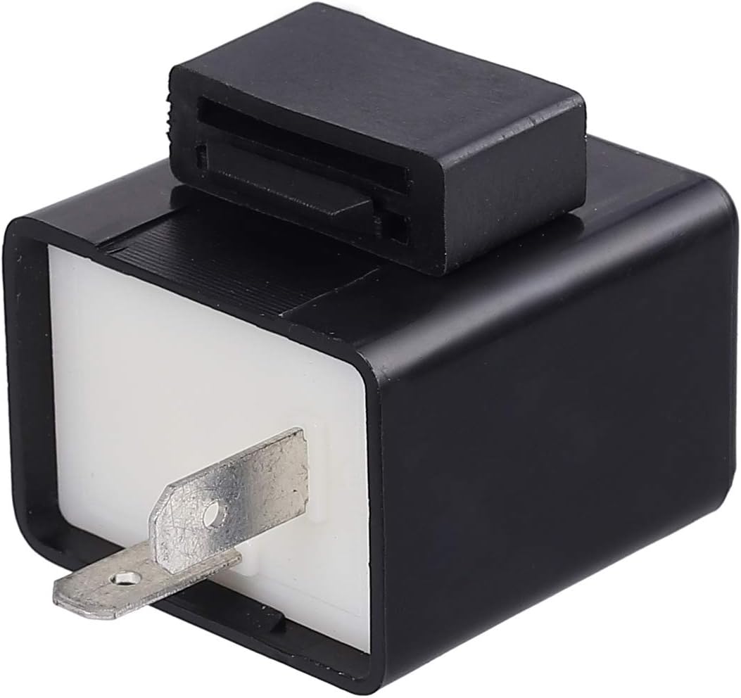 2 Pin Flasher Relay DC 12V LED Motorbike Turn Signal Indicator Relay ...