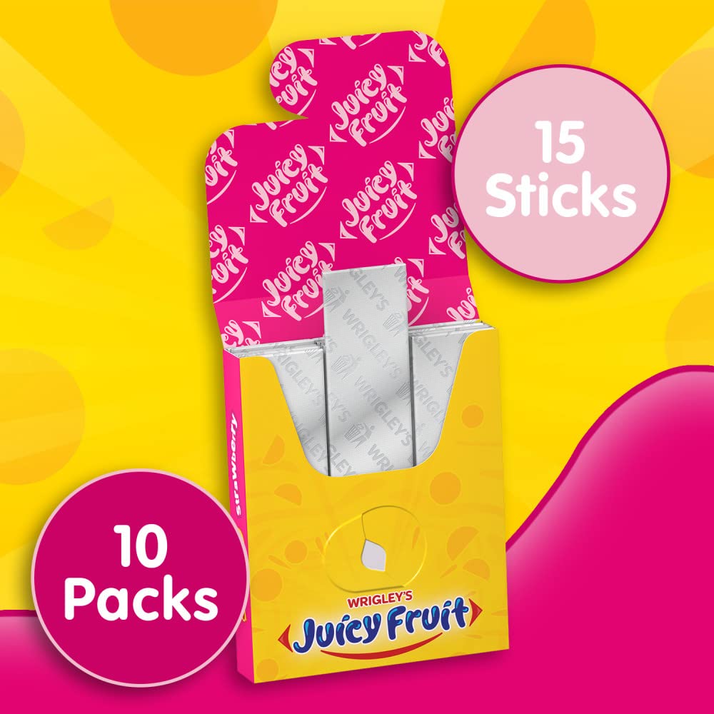 Mua Juicy Fruit Gum (10 Pack) JUICY FRUIT & STARBURST Strawberry ...