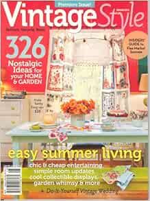 Country Almanac # 148 Vintage Style Summer 2012: Stanley R.Harris ...