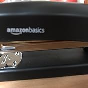 AmazonBasics Stapler with 200 Staples | Black: Amazon.co.uk: Office ...